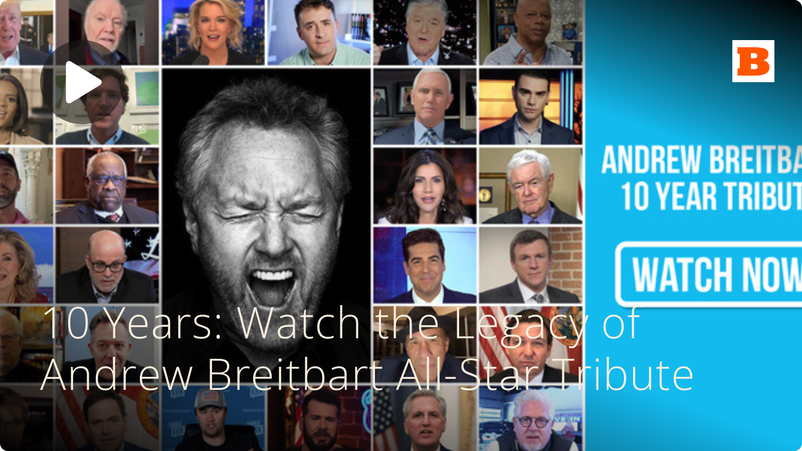 10 Years: Watch the Legacy of Andrew Breitbart All-Star Tribute
