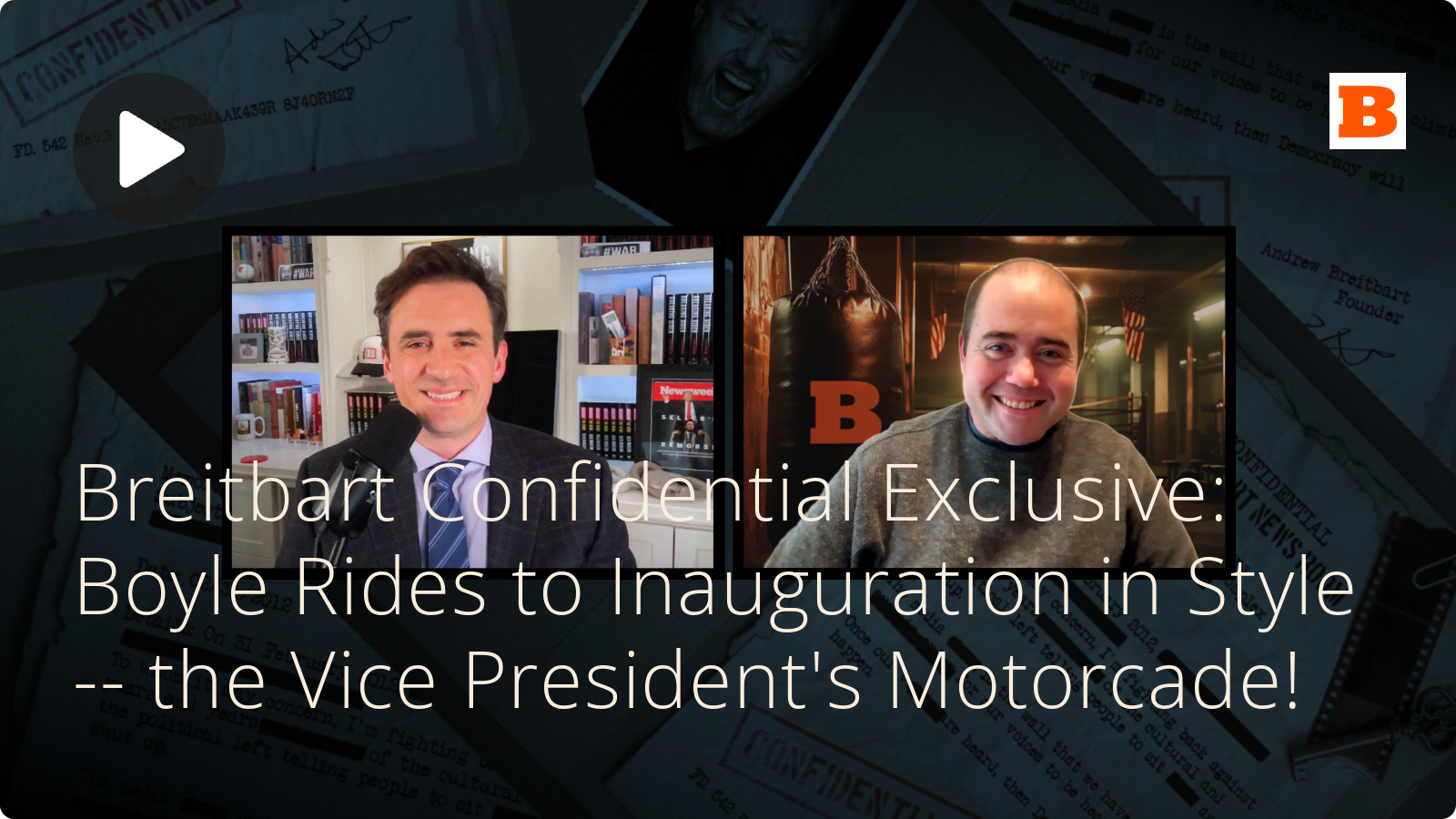 Breitbart Confidential Exclusive: Boyle Rides to Inauguration in Style ...