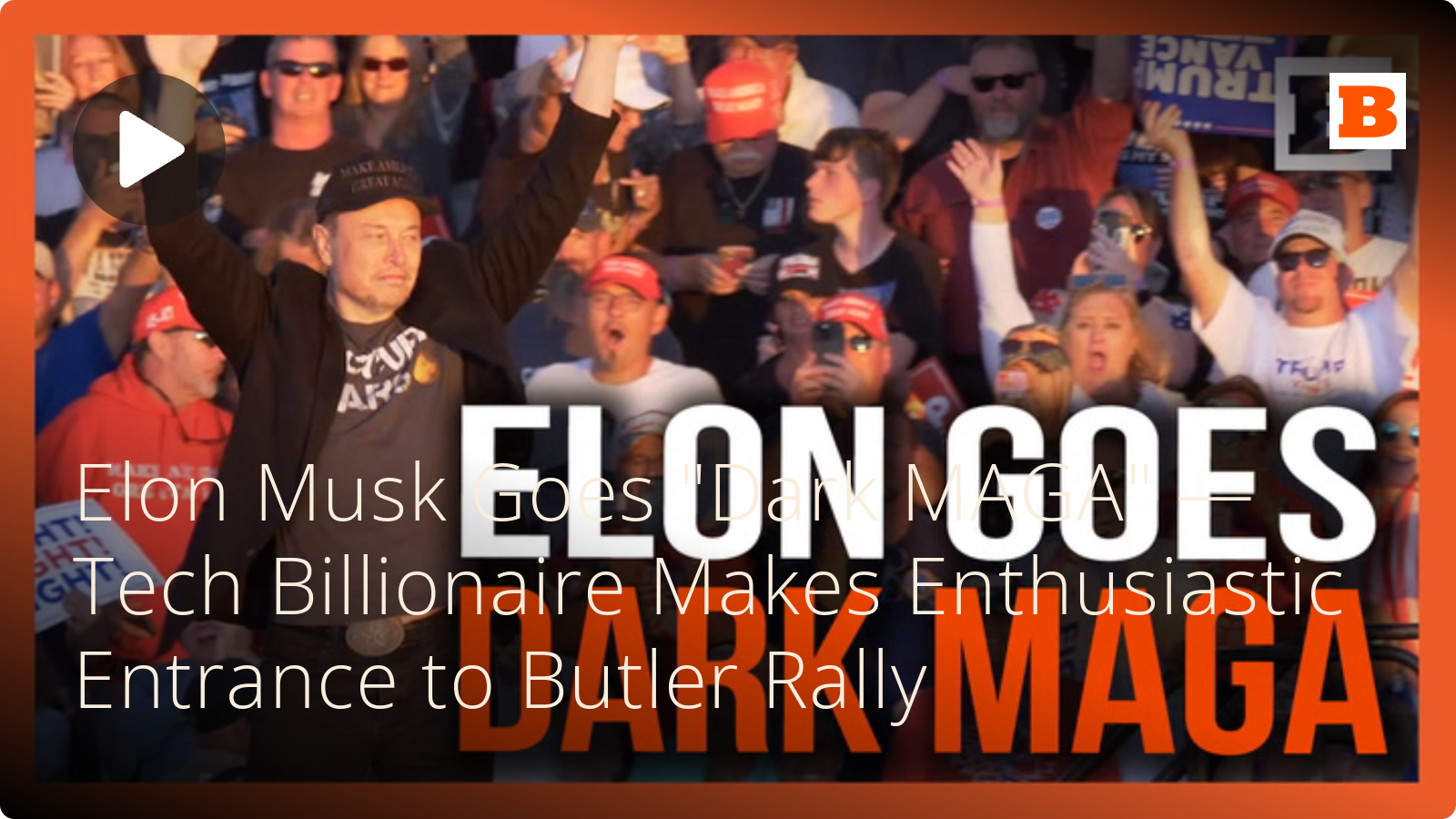 Elon Musk Goes "Dark MAGA" — Tech Billionaire Makes Enthusiastic ...