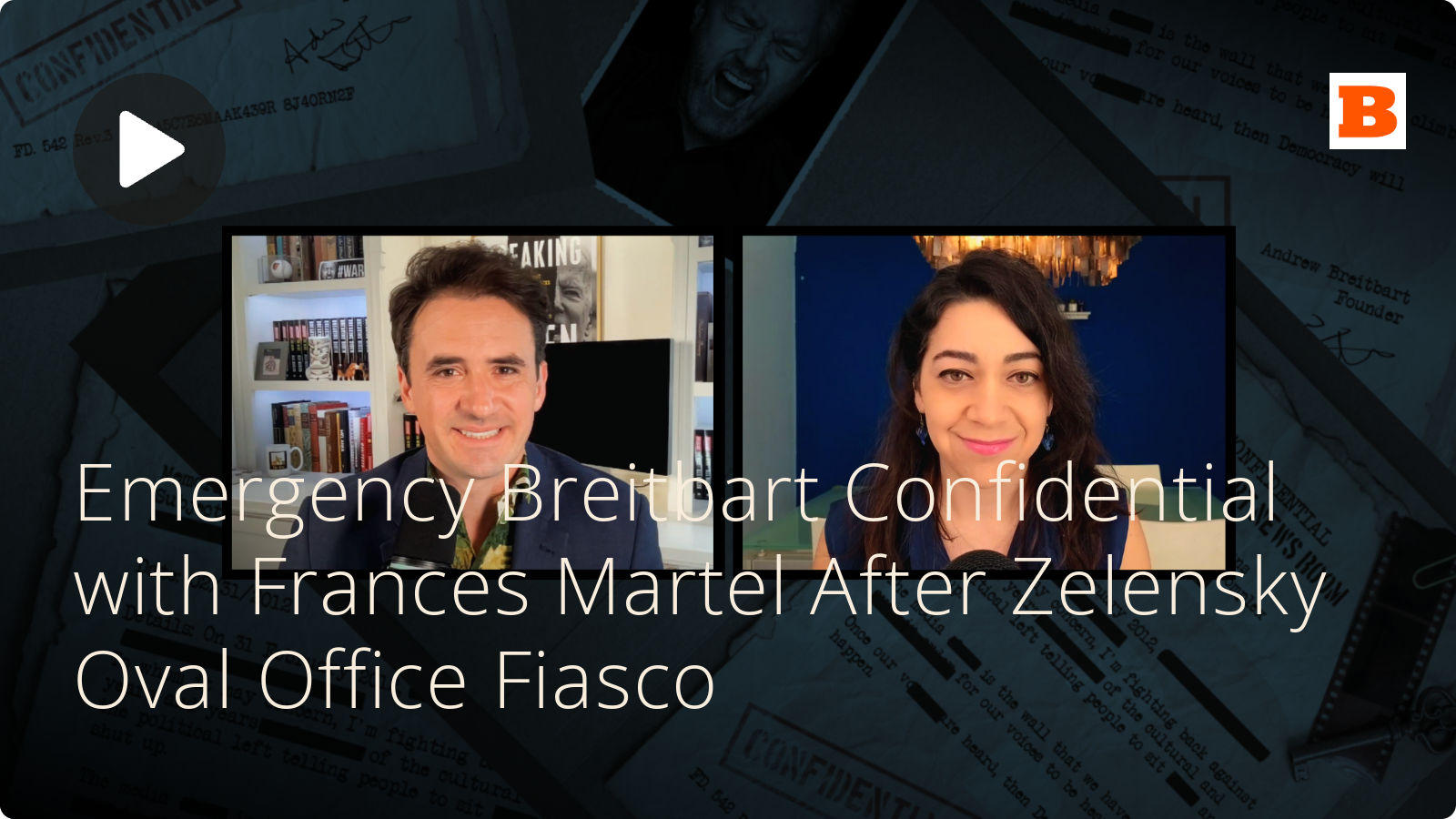 Emergency Breitbart Confidential with Frances Martel After Zelensky ...