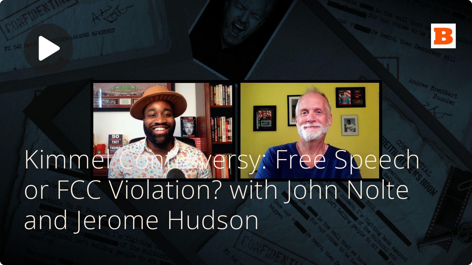 Kimmel Controversy: Free Speech or FCC Violation? with John Nolte and ...