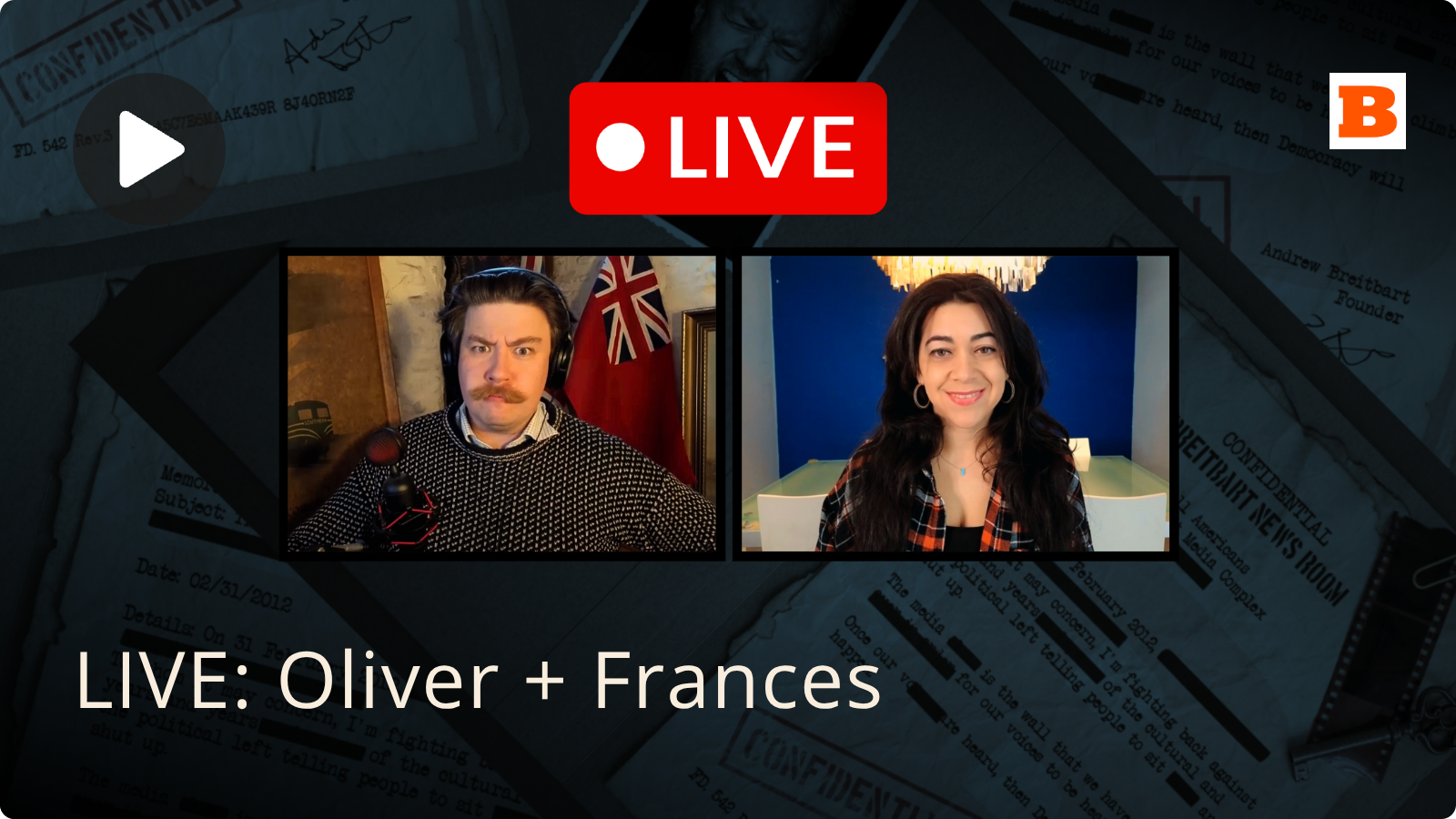 LIVE: Oliver + Frances